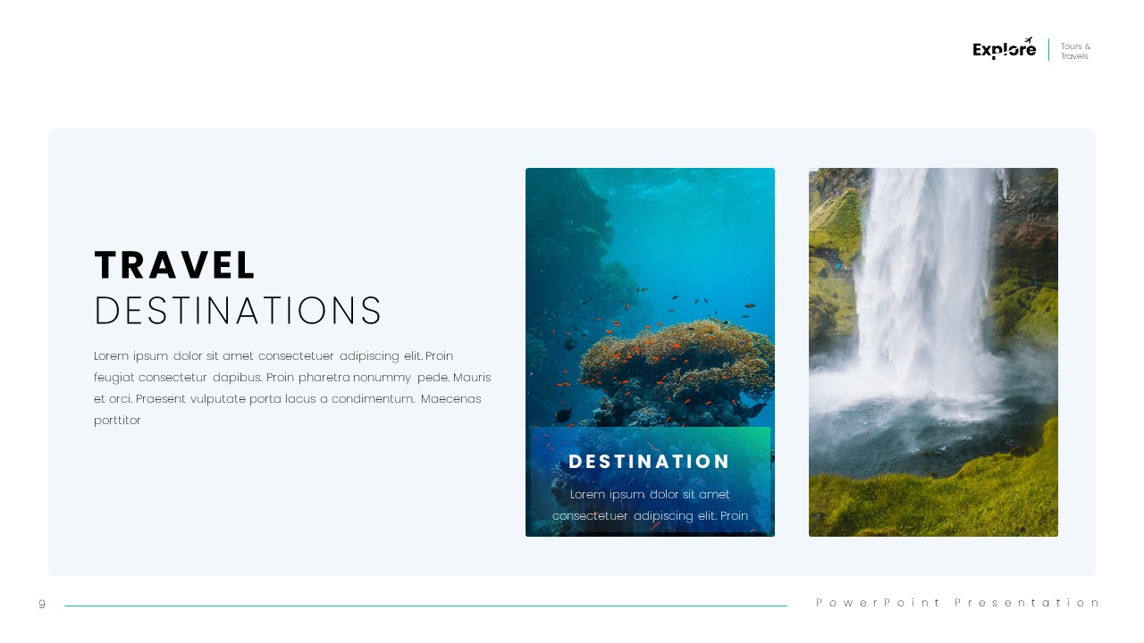 Travel and Tourism Presentation Deck for PowerPoint | Slidebazaar