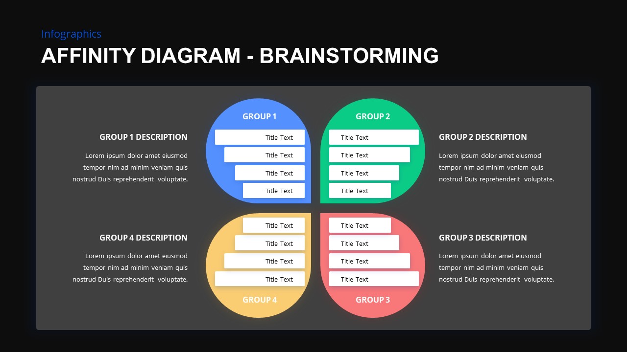 Affinity Diagram PowerPoint Templates | Slidebazaar Affinity Diagram PowerPoint Templates | Slidebazaar