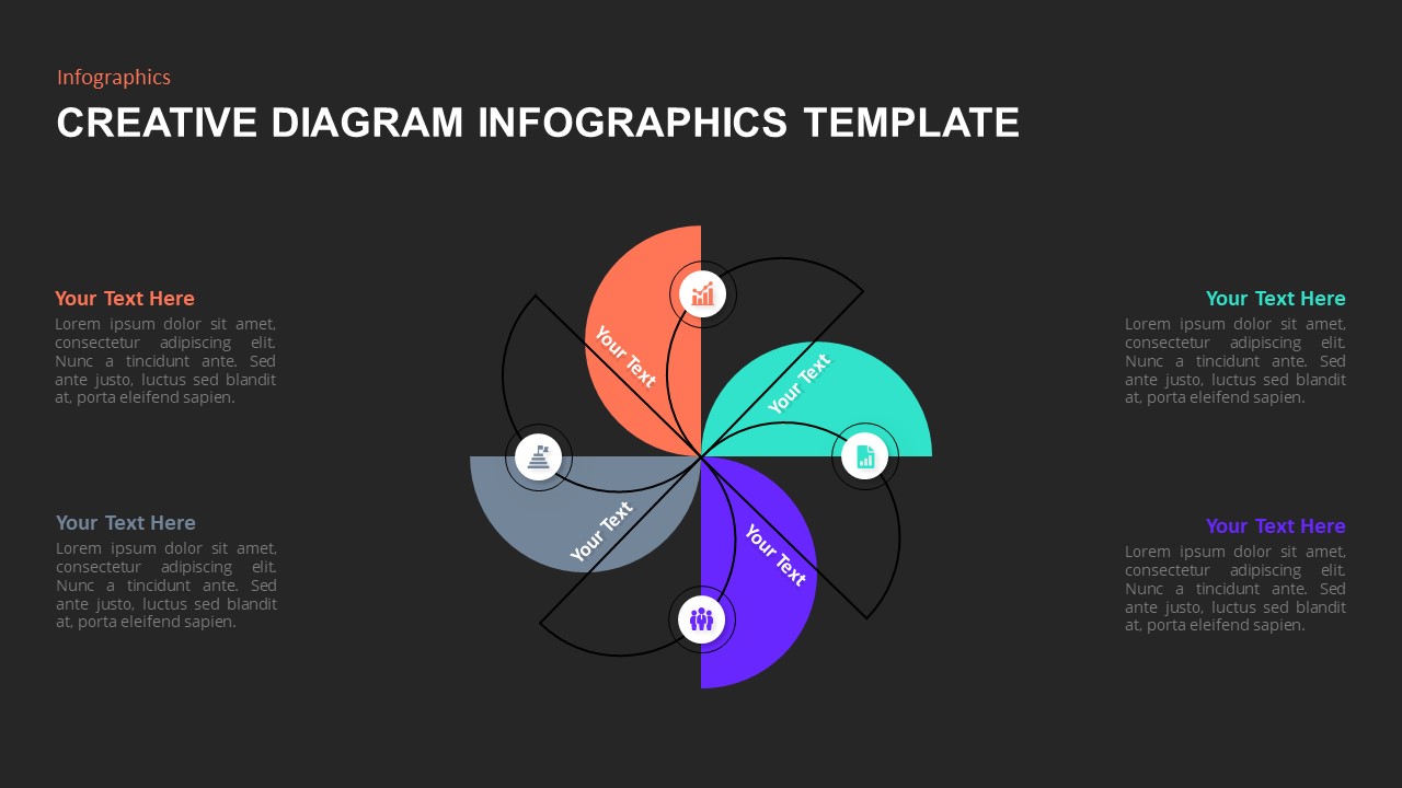 Creative Diagram Infographic Template | Slidebazaar