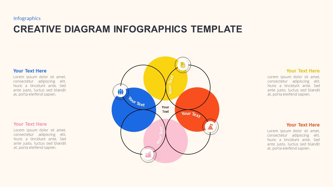 Creative Diagram Infographic Template | Slidebazaar