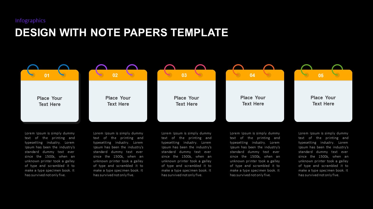 Note PowerPoint Template | Slidebazaar