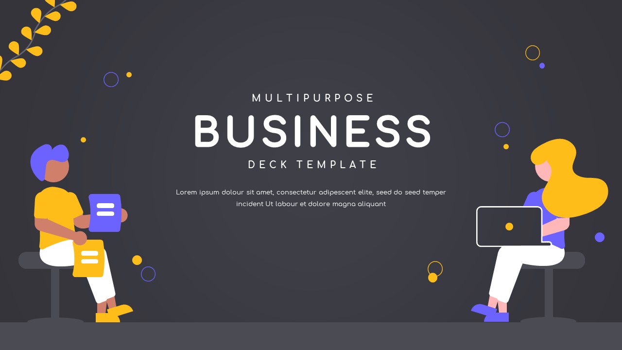 Multipurpose Business PowerPoint Template | Slidebazaar