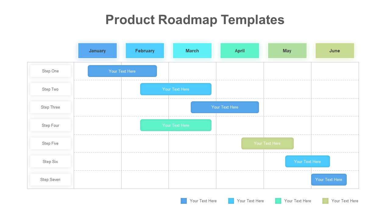 Product Roadmap Template Powerpoint Free