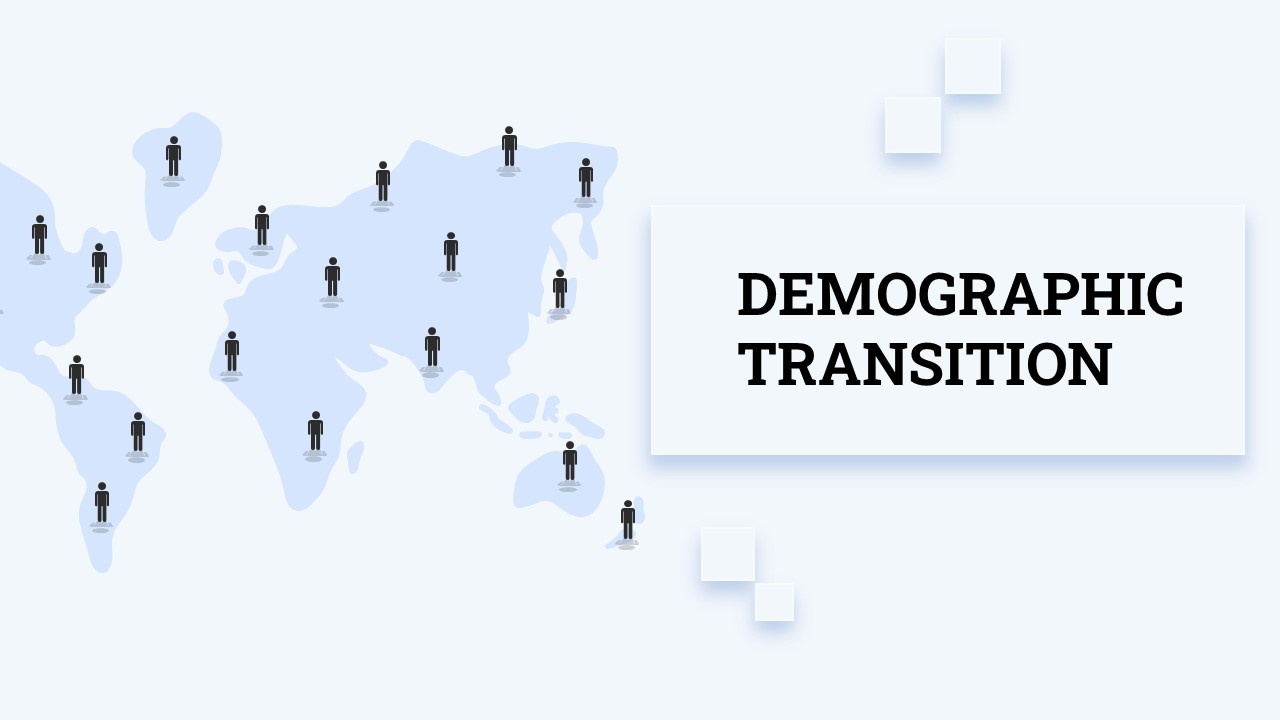 Demographic Transition PowerPoint Template | Slidebazaar