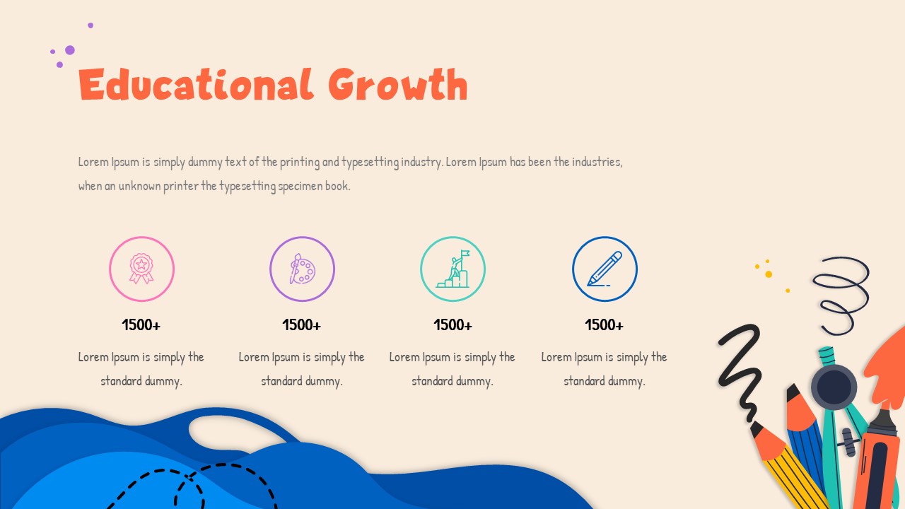 School Assignments PowerPoint Template | Slidebazaar