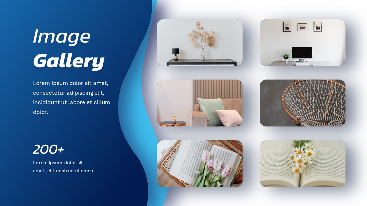 Blobs Presentation Template | Slidebazaar