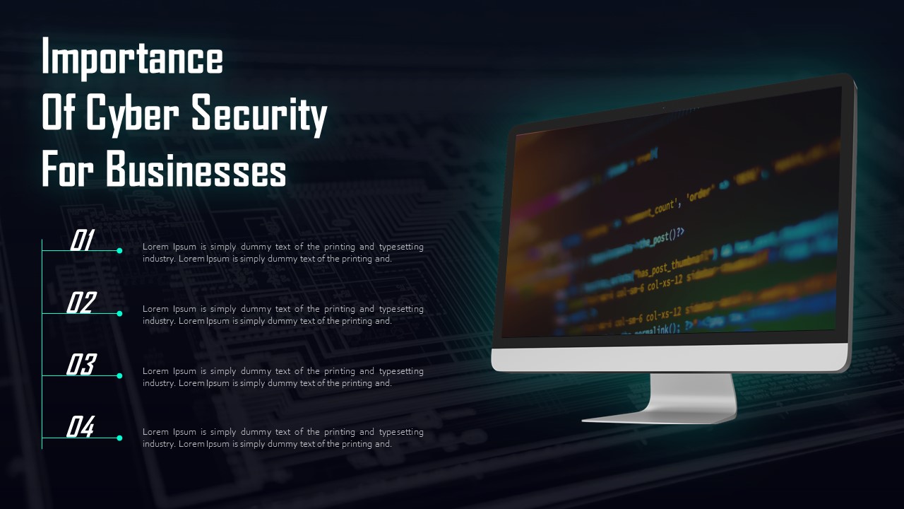 Cybersecurity Slide Template for PowerPoint - SlideBazaar Cybersecurity Slide Template for PowerPoint - SlideBazaar