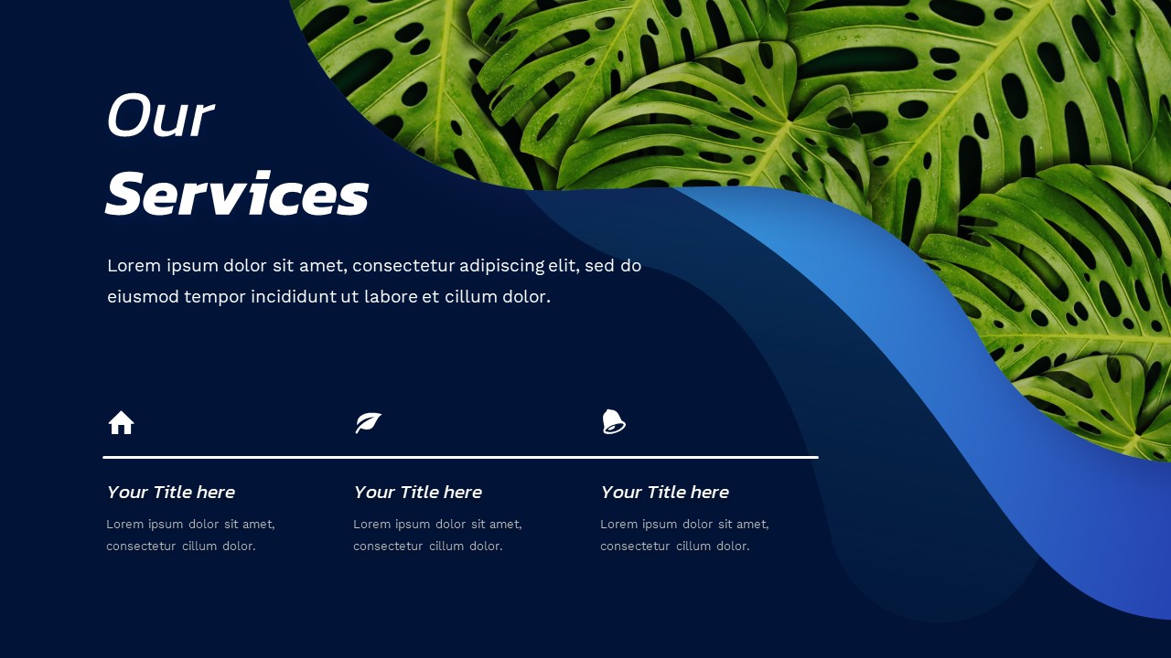 Blobs Presentation Template | Slidebazaar