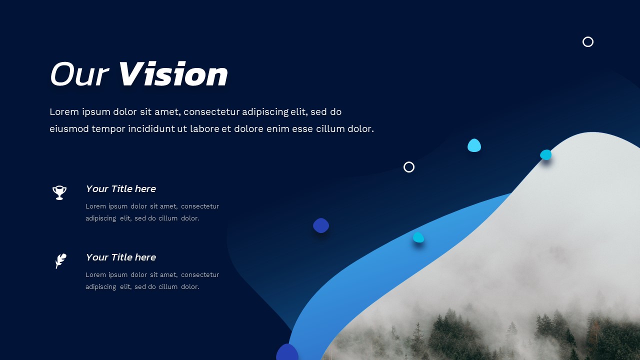 Blobs Presentation Template | Slidebazaar