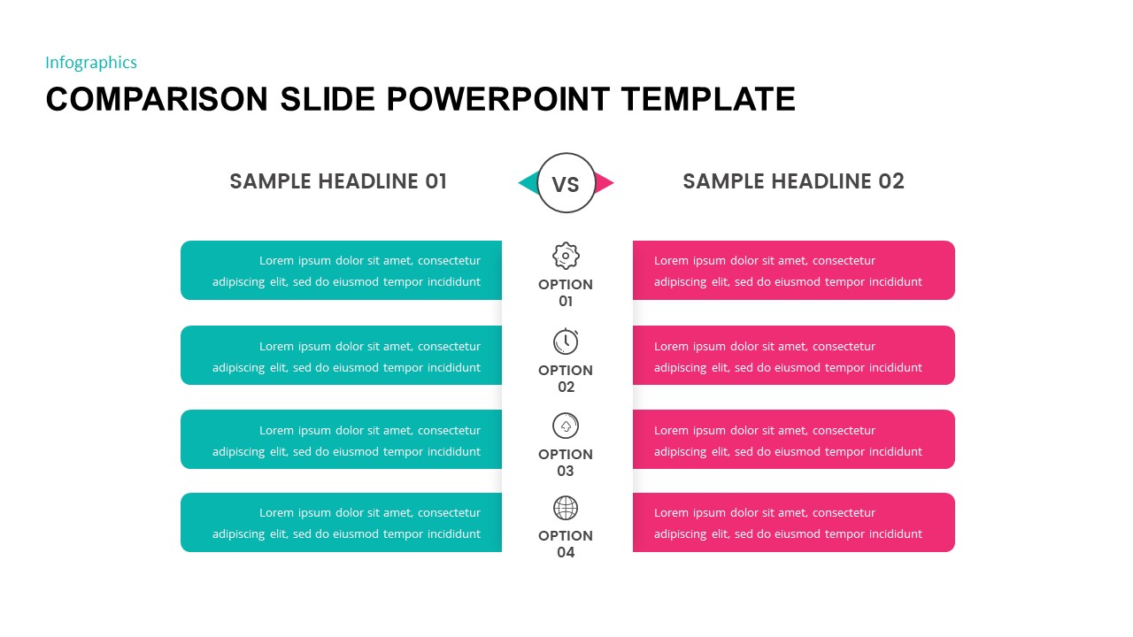 Comparison Slide Powerpoint Template Slidebazaar Hot Picture