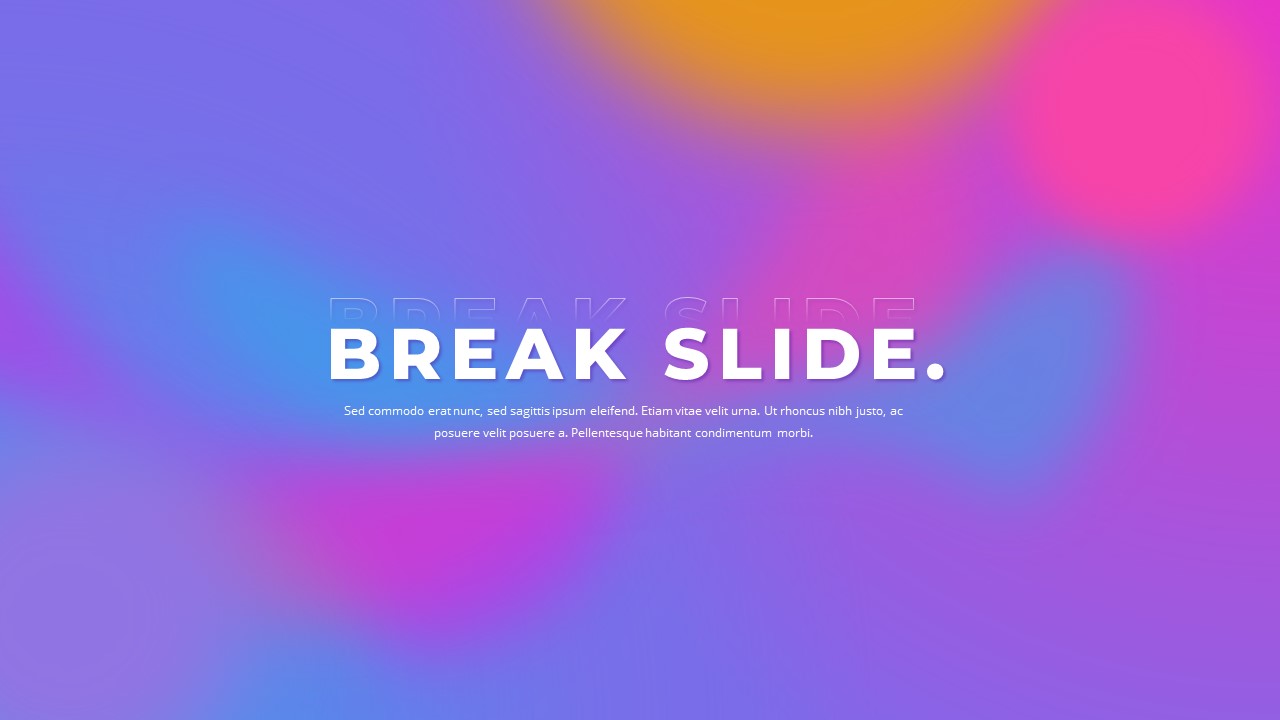 Gradient Presentation Template | Slidebazaar