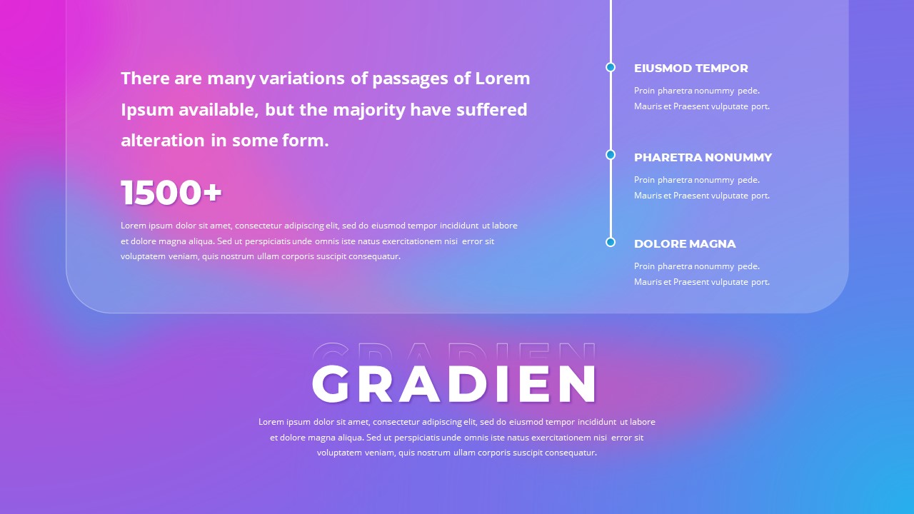 Gradient Presentation Template | Slidebazaar
