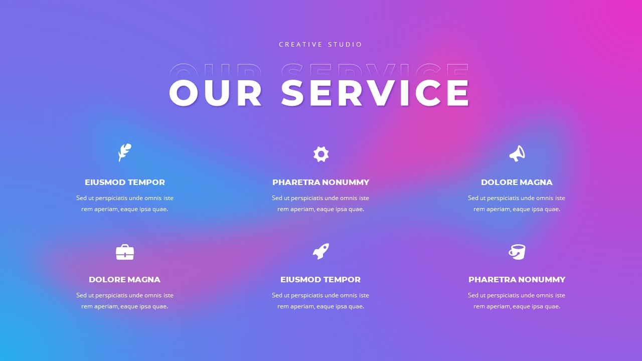 Gradient Presentation Template | Slidebazaar