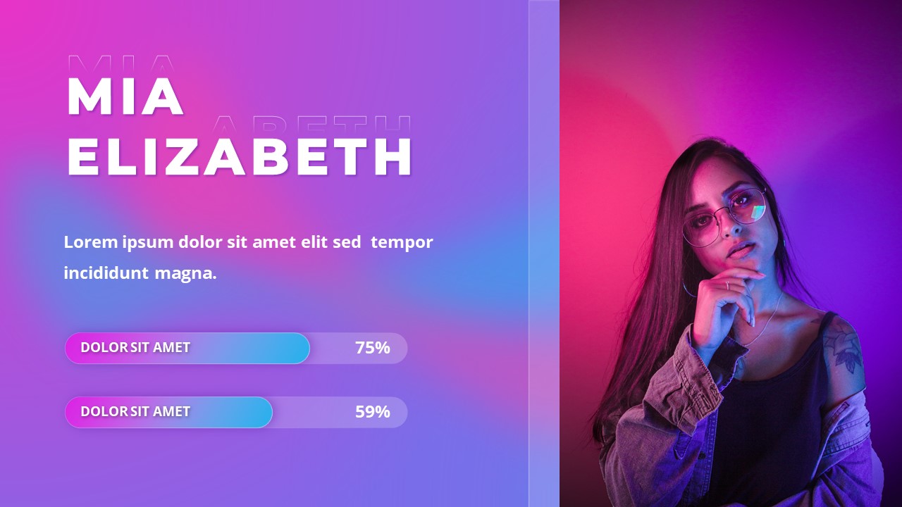Gradient Presentation Template | Slidebazaar