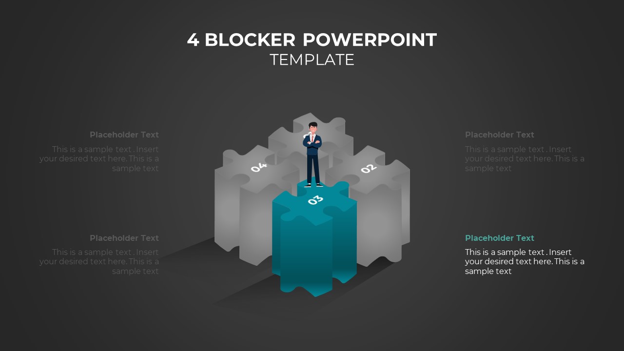 Four Blocker Template - SlideBazaar