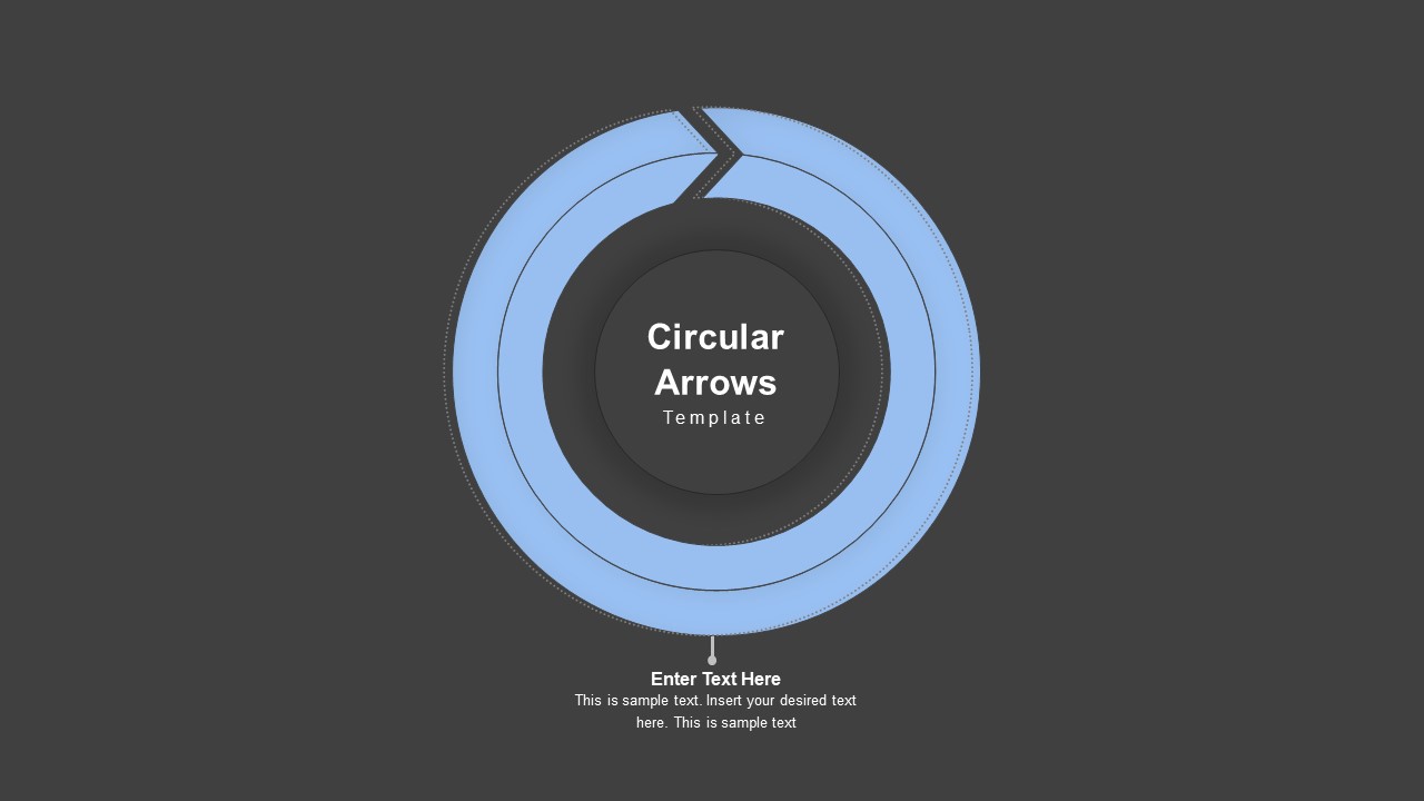 Arrow Circle Powerpoint Template Youtube