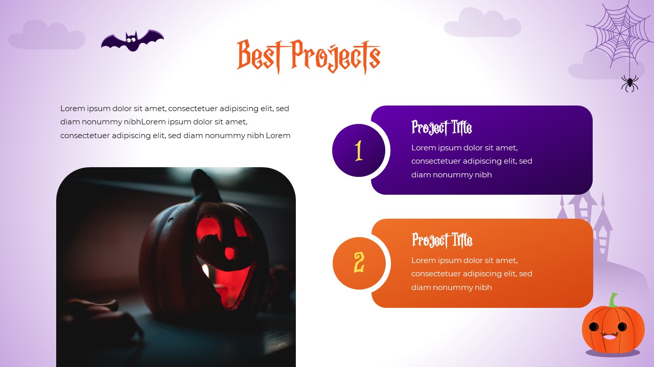 Free Animated Halloween PowerPoint Template