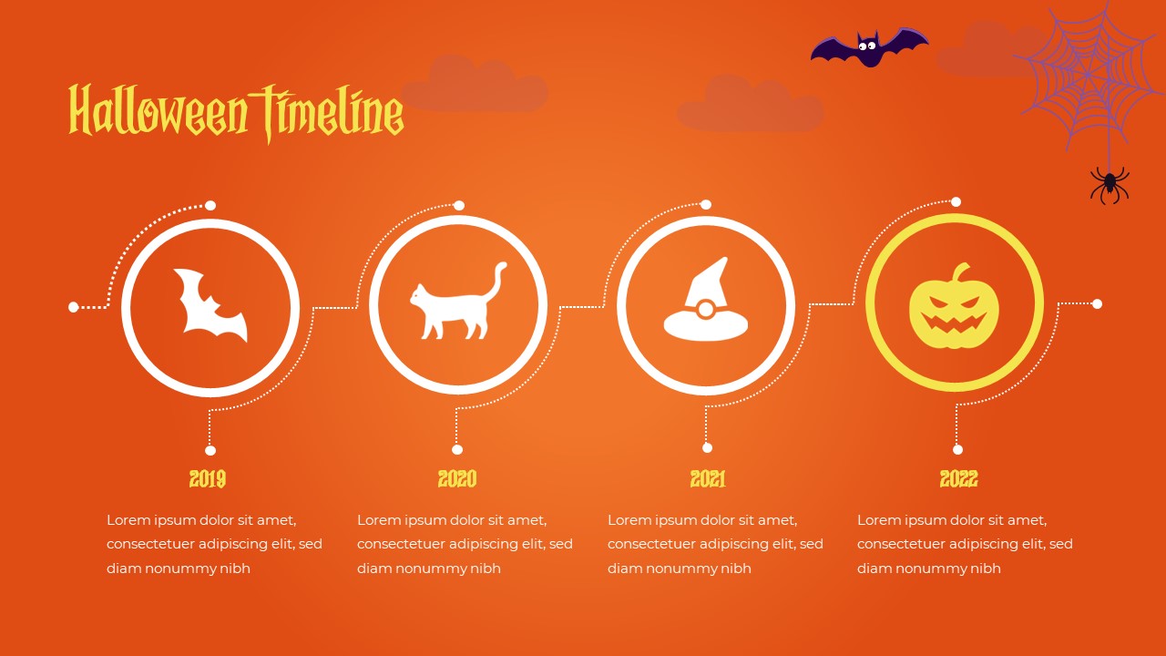 Free Animated Halloween PowerPoint Template