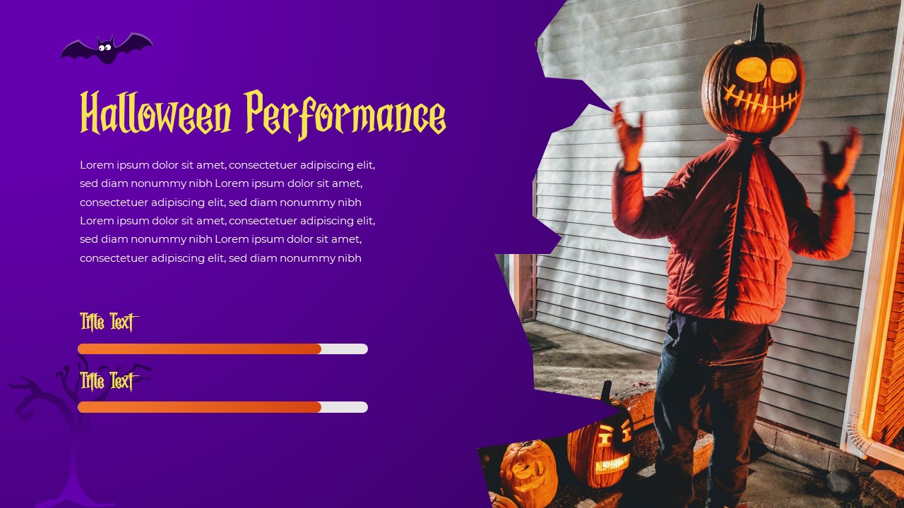Free Animated Halloween PowerPoint Template