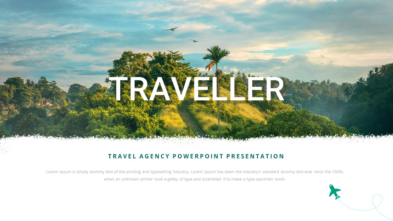 Free Traveler Travel Agency Deck for Presentation - | Slidebazaar