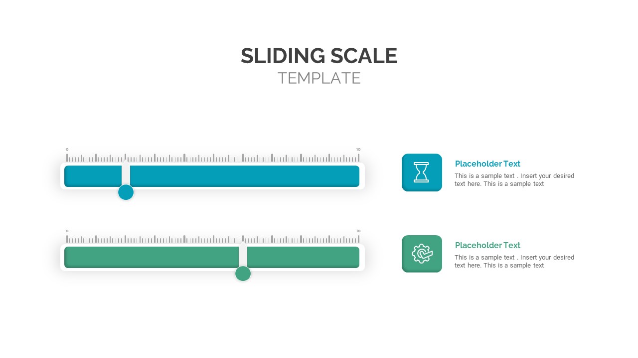 Sliding Scale Template SlideBazaar