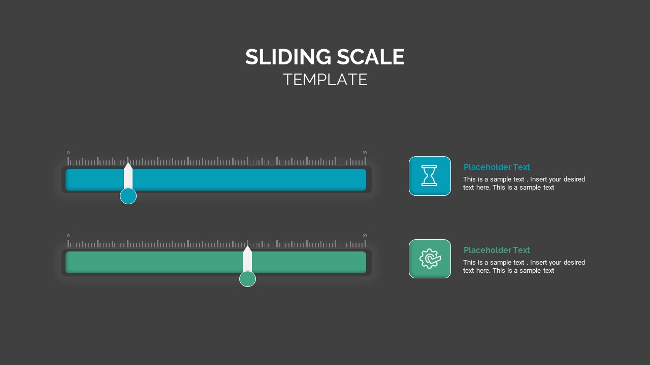 Sliding Scale Template SlideBazaar