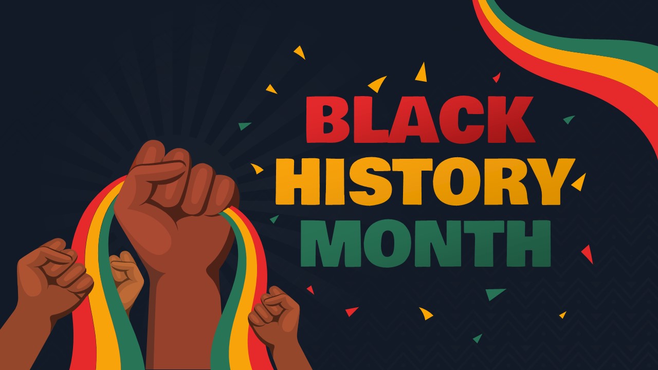 Black History Month PowerPoint Template SlideBazaar