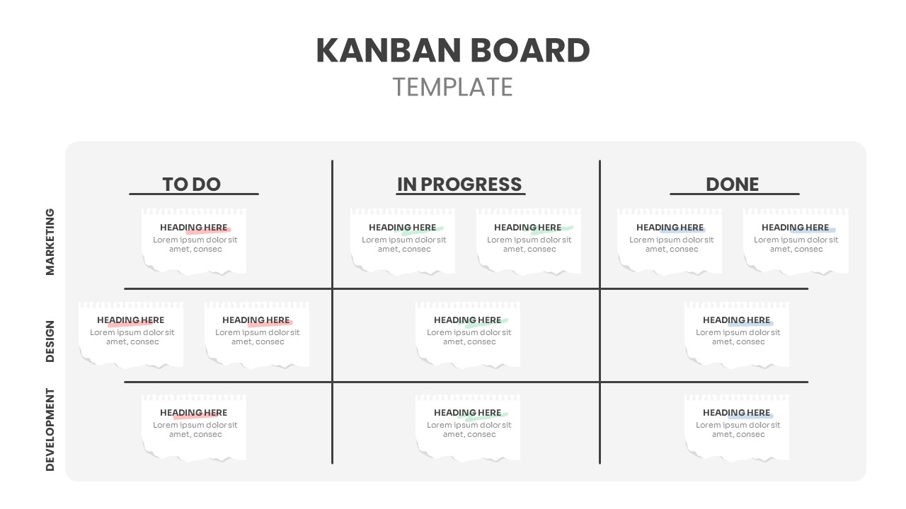 Kanban Board Template - SlideBazaar