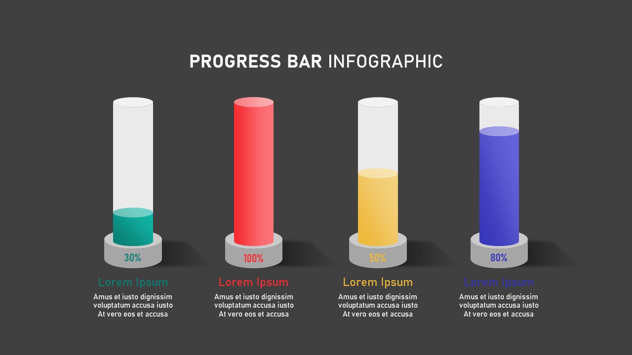 Progress Bar PowerPoint template