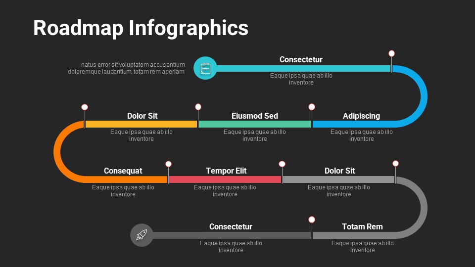 Free Roadmap Infographics