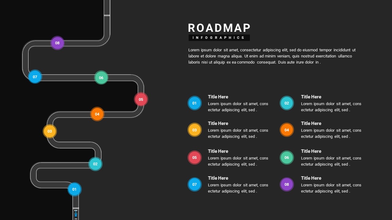 Roadmap Infographics - SlideBazaar