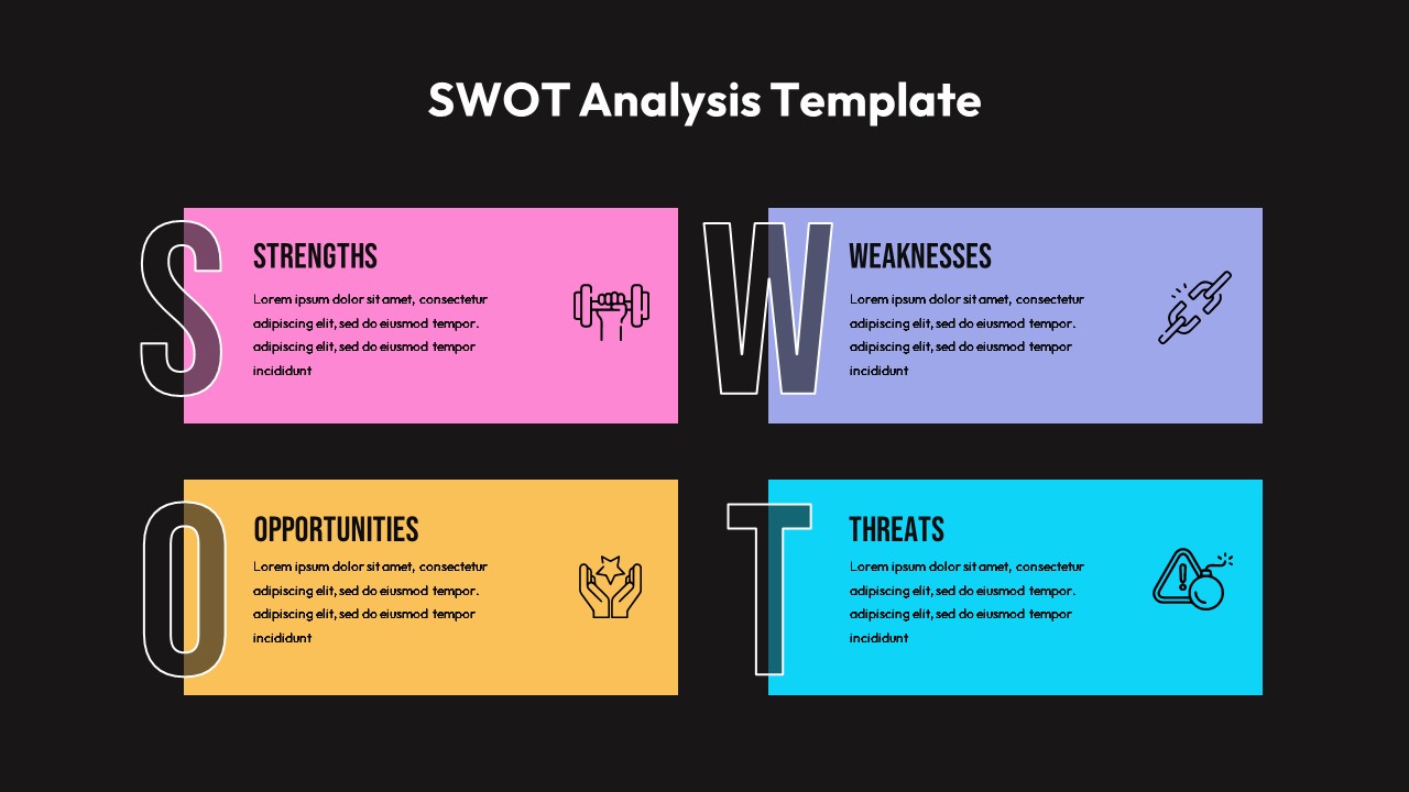 SWOT Infographics - SlideBazaar