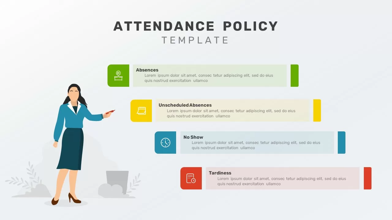 Attendance Policy Template SlideBazaar