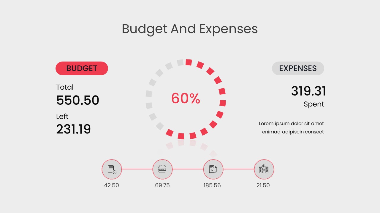 Budget Infographic Template Budget Infographic Template
