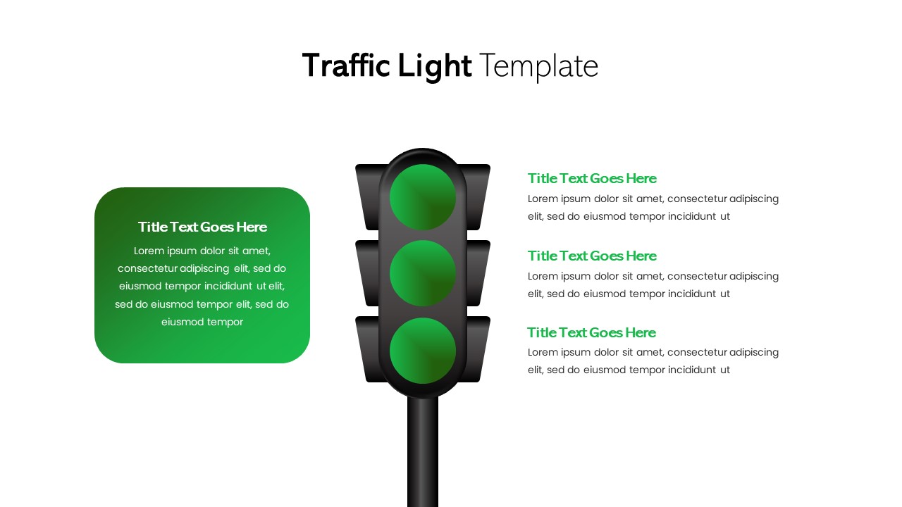 Traffic Lights Template - SlideBazaar