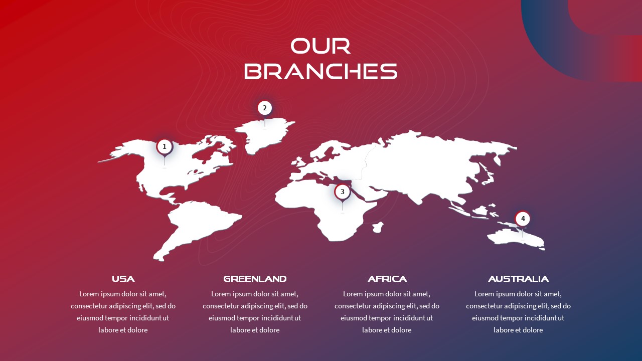 Duotone Gradient PowerPoint Template