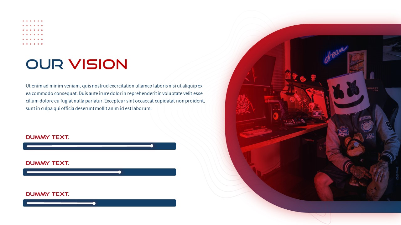 Duotone Gradient PowerPoint Template