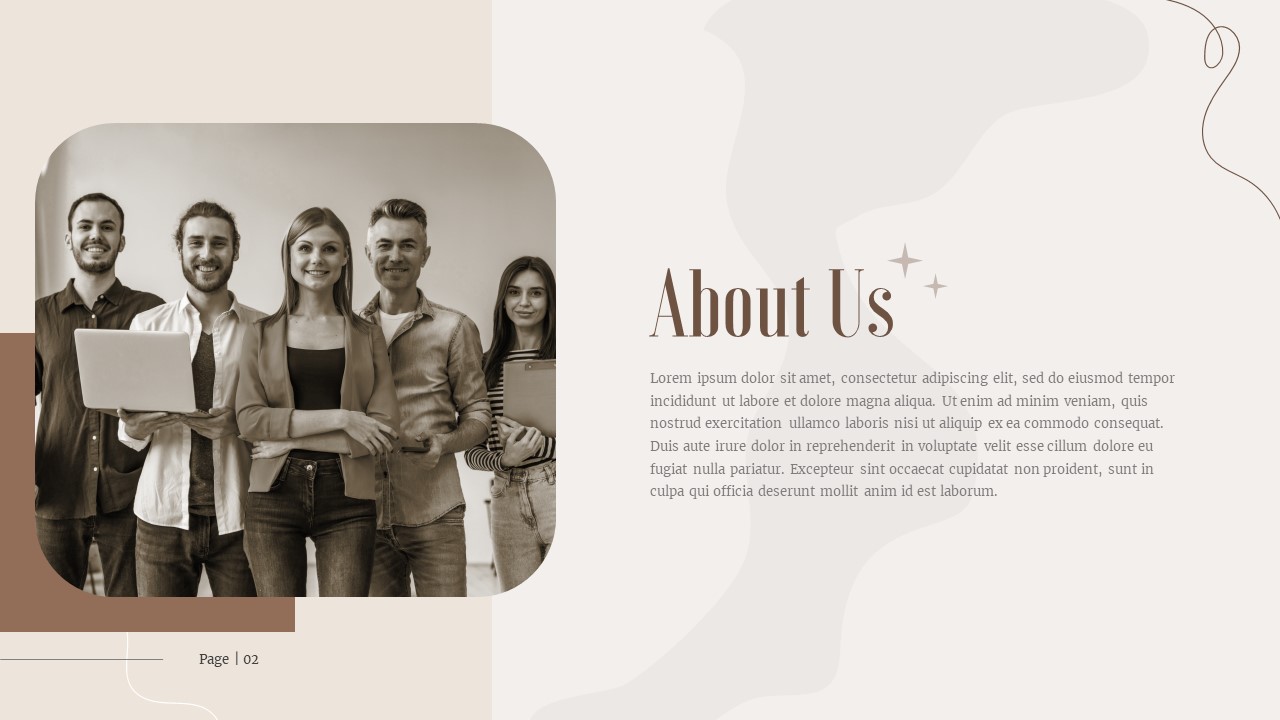 Elegant PowerPoint Template and Background