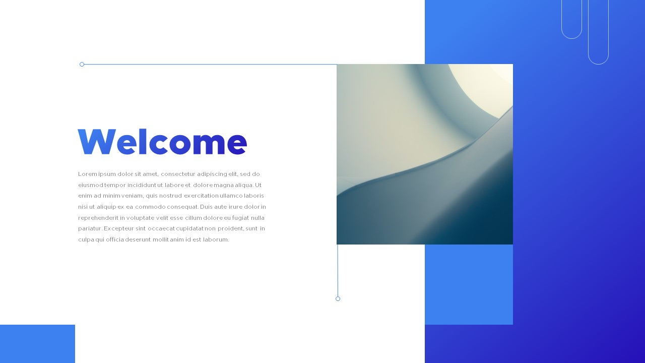 Blue PowerPoint Template