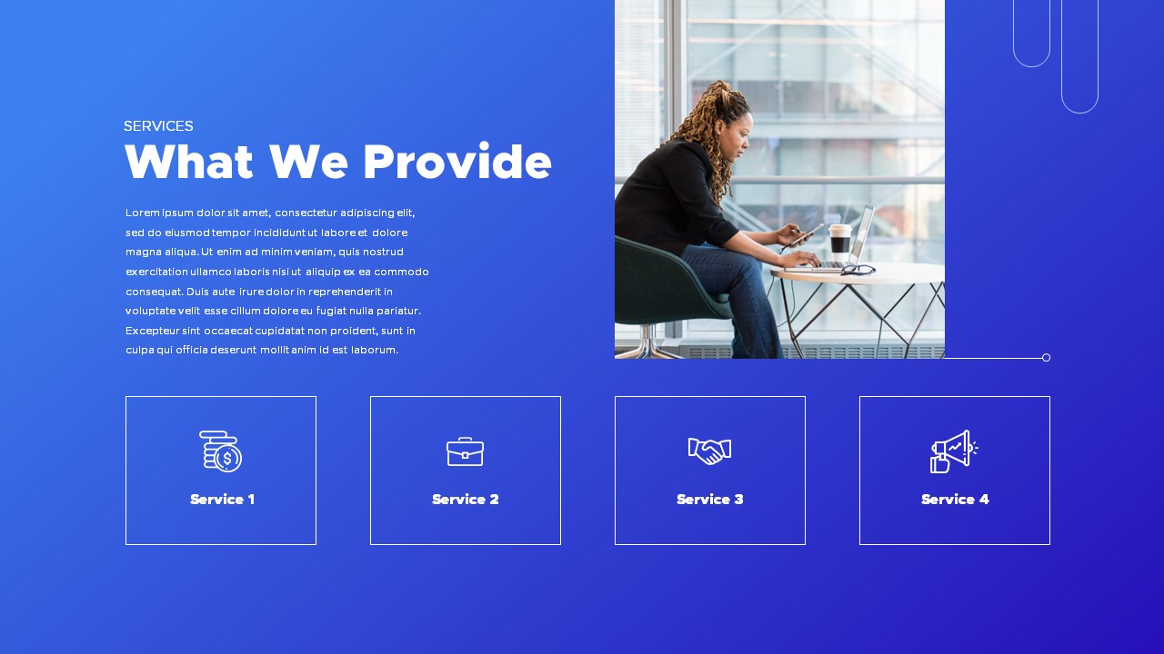 Blue PowerPoint Template