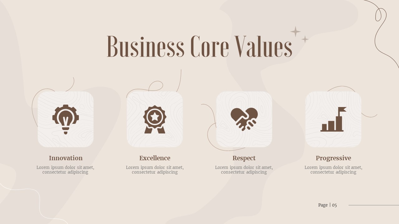 Elegant PowerPoint Template and Background