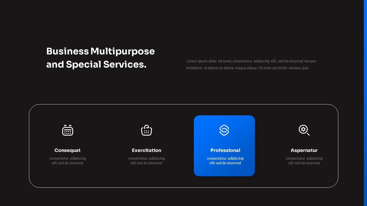 Animated Business PowerPoint Template | Animated Slides