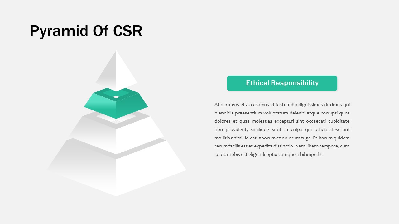 Pyramid Of CSR Template - SlideBazaar