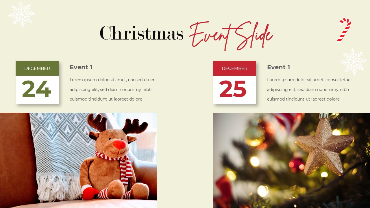 Christmas Powerpoint Background Template Slidebazaar