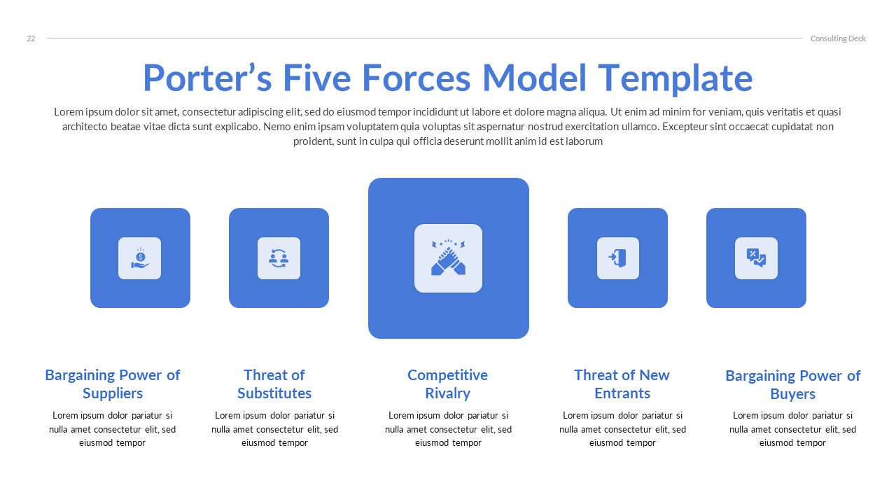 SCQA template PPT | Business Consulting Slides