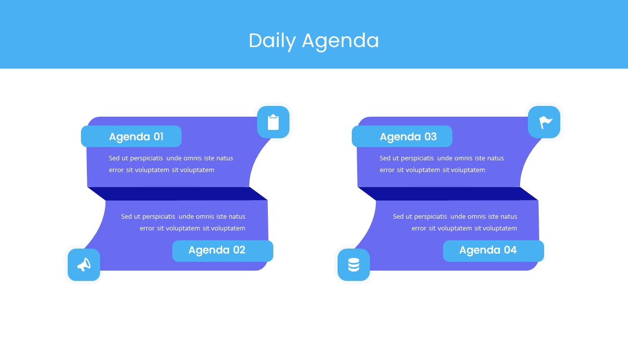 Agenda Presentation Template and PPT Slides