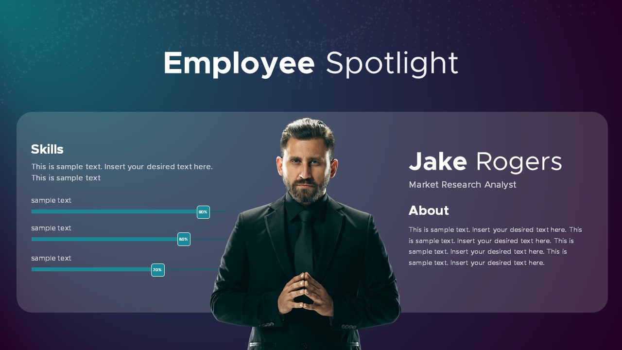 Employee Spotlight Template SlideBazaar