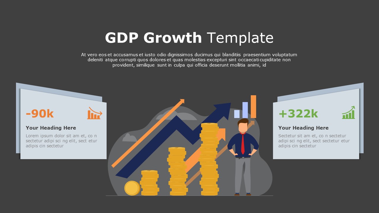GDP Growth Template - SlideBazaar GDP Growth Template - SlideBazaar