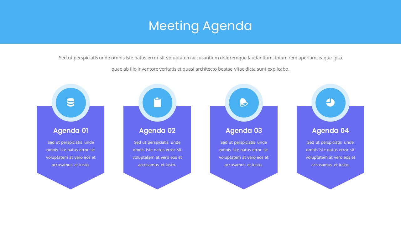 Agenda Presentation Template and PPT Slides