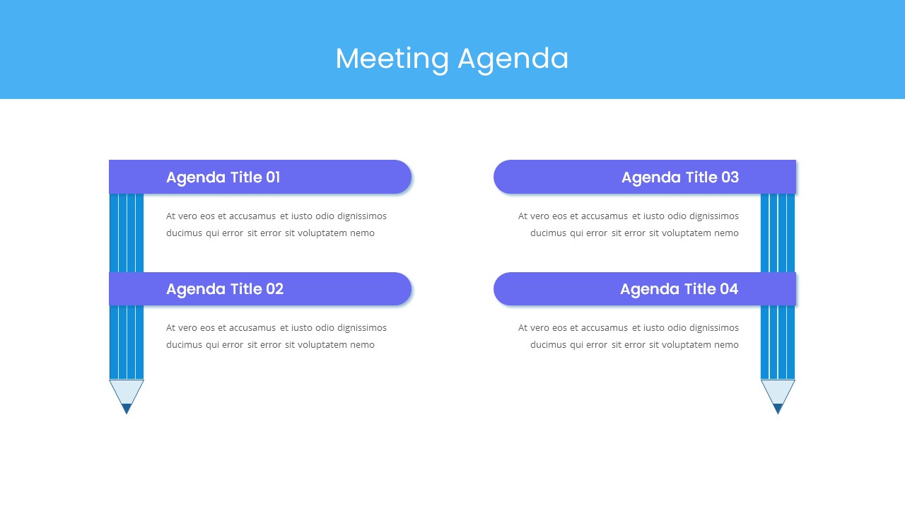 Agenda Presentation Template and PPT Slides